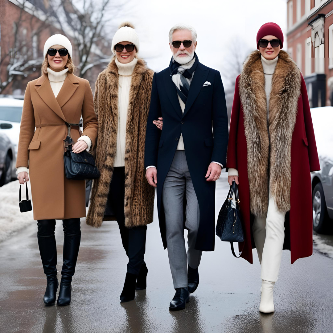 Wintermode für altes Geld: Wie man Luxus im Lagenlook trägt